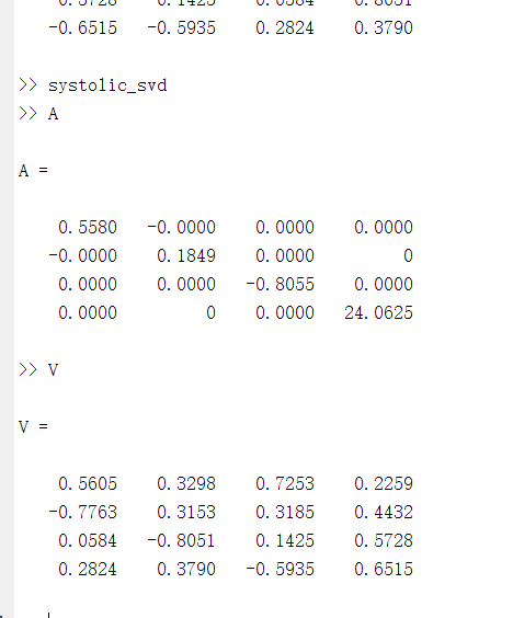 BLV脉动阵列实现矩阵SVD分解_jacobi 特征 脉动-CSDN博客