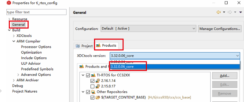 CC3200 调试记录——XDCtools版本导致的编译不过_ti ccs xdctools版本不对可以运行吗-CSDN博客