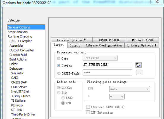 将Keil工程移植到IAR中-stm32F1标准库+freeRTOS_stm32 keil freertos-CSDN博客