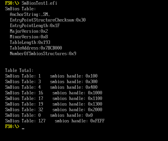 SMBIOS－UEFI下实现打印EPS_uefi 如何打印l“”-CSDN博客
