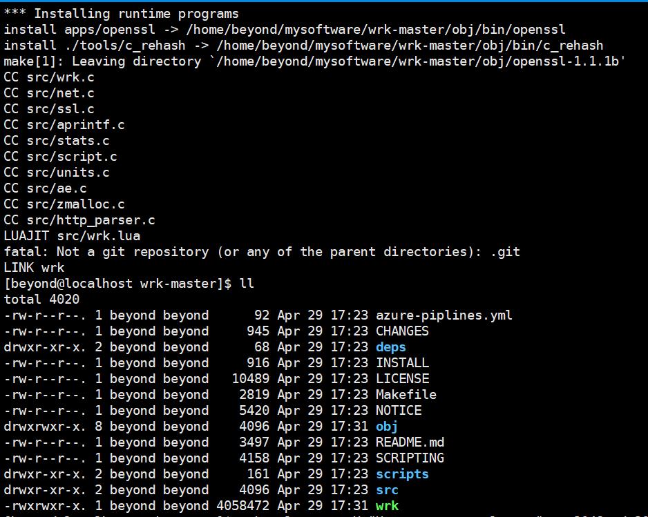 Linux下性能测试工具 wrk 安装与使用_linux安装wrk-CSDN博客