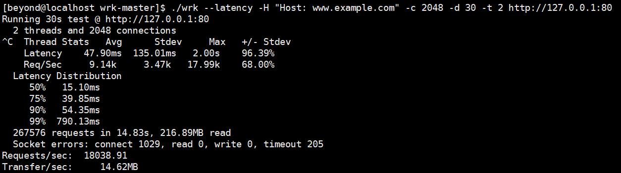 Linux下性能测试工具 wrk 安装与使用_linux安装wrk-CSDN博客