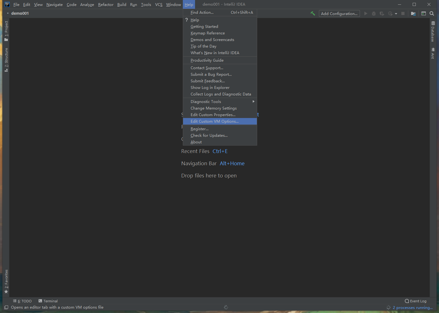 2020idea，打开软件后修改help的idea64.exe.vmoptions，导致idea不能打开的问题解决_2020 idea idea64.exe-CSDN博客