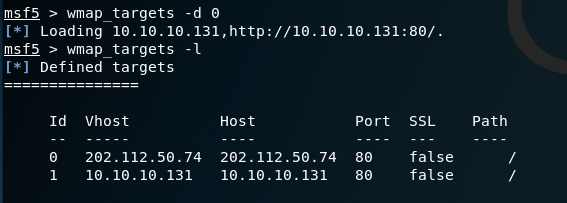 web应用漏洞扫描工具实践——wmap_wmap删除目标-CSDN博客