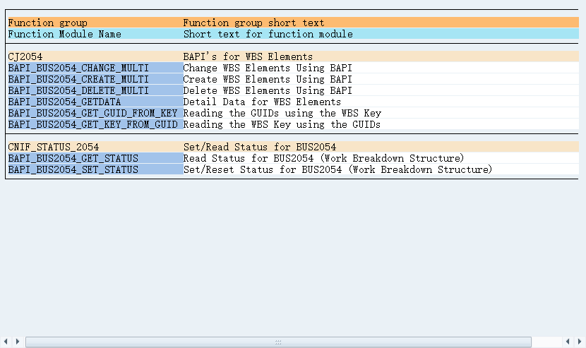 【转载】关于SAP PS模块的常用BAPI_sap ps bapi-CSDN博客