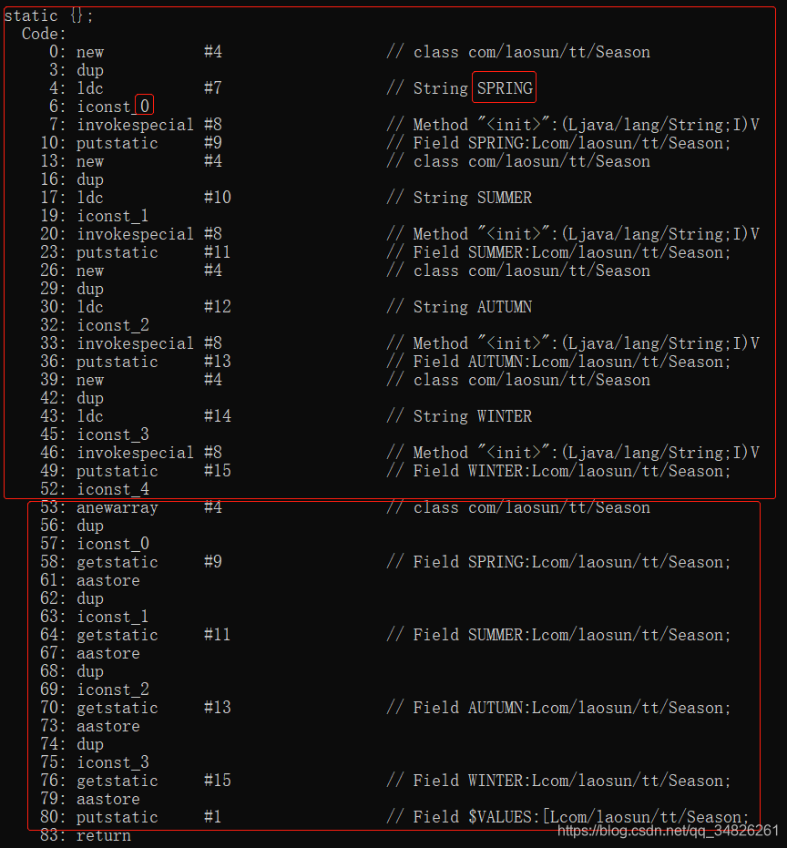 Java枚举类enum原理详解getenumconstants Byte Csdn博客