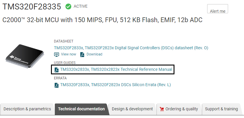 DSP28335入门教程：寄存器手册的下载_28335手册网址-CSDN博客
