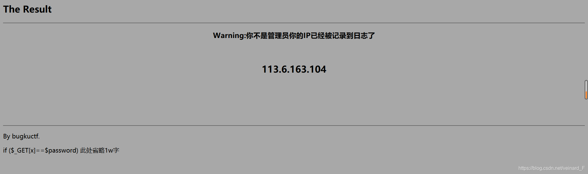Bugkuctf 字符?正则?各种绕过,细心,urldecode二次编码绕过ctf正则绕过 Csdn博客 3020
