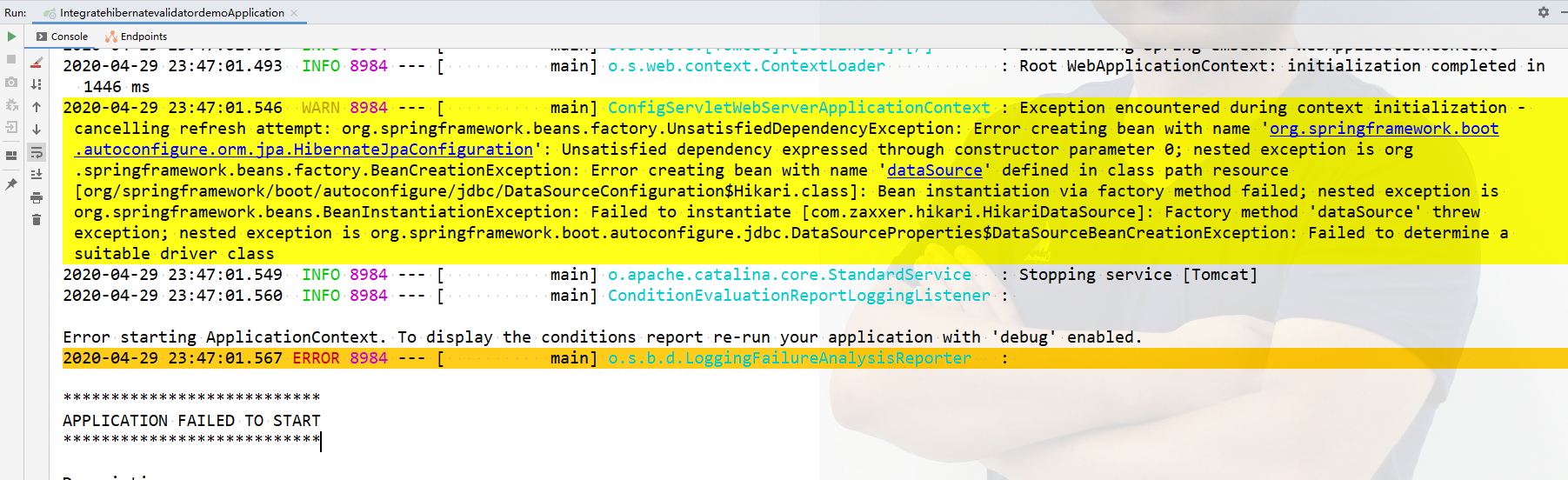 Error Creating Bean With Name Org Springframework Boot Autoconfigure Orm Jpa