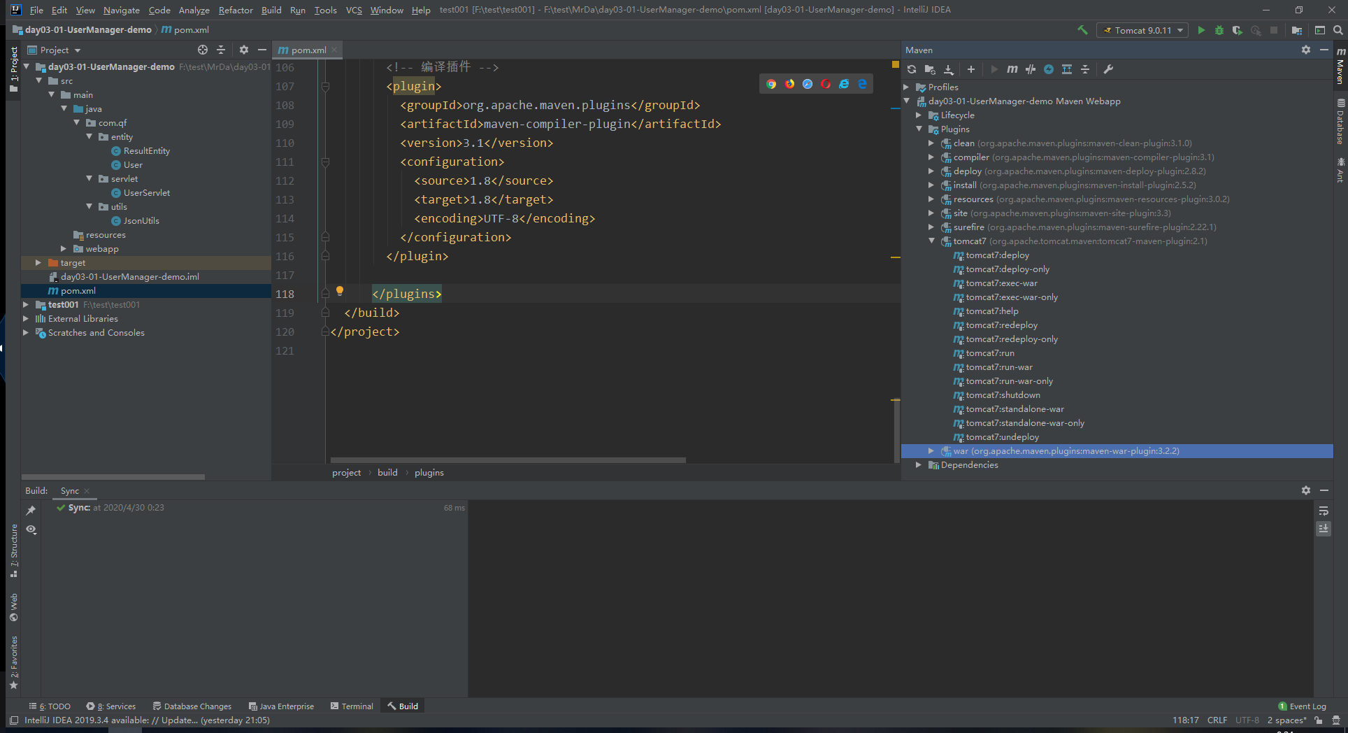Could not find artifact org.apache.tomcat.maven:tomcat7-maven-plugin:pom.....-CSDN博客