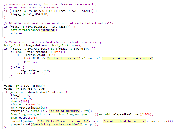 init 服务程序（init.svc.XXX）死亡/重启-SIGCHLD及稳定性杂项记录-CSDN博客