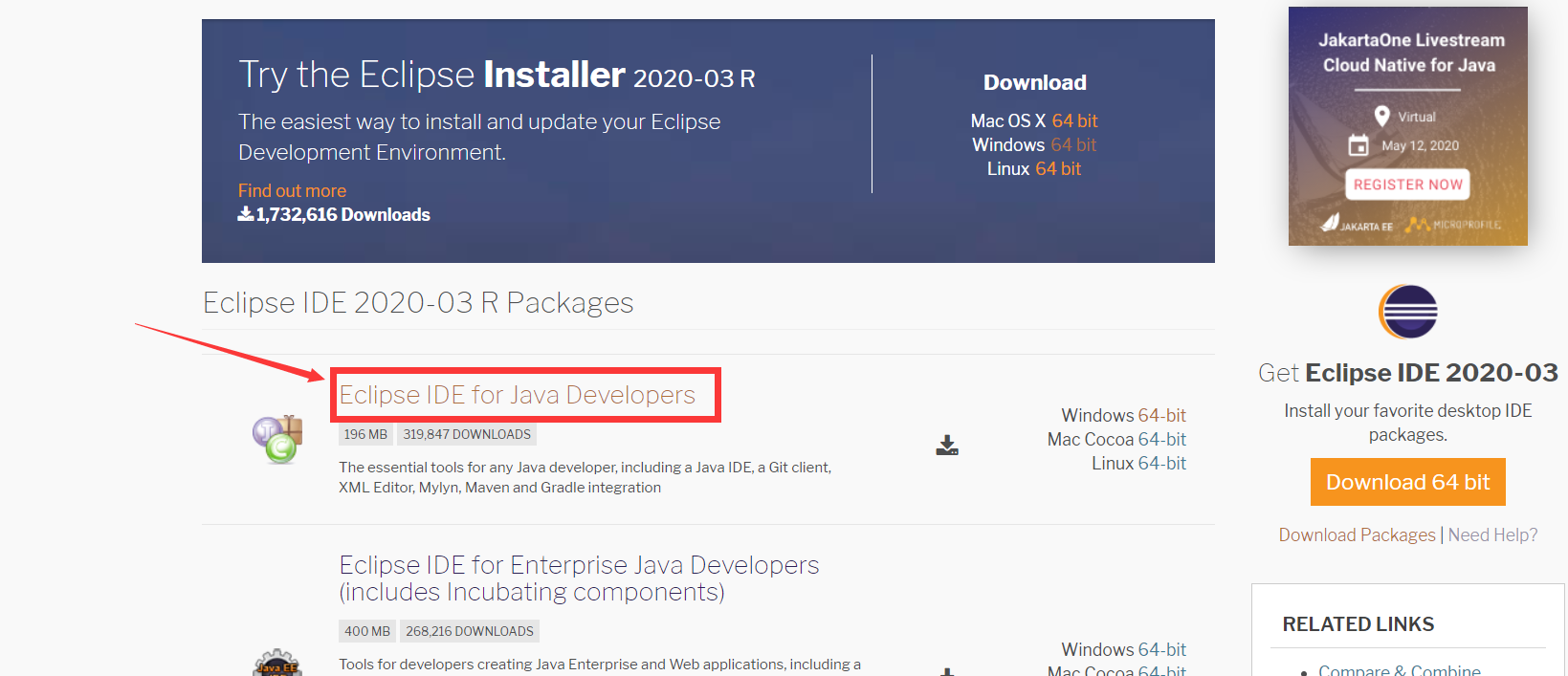 如何下载Eclipse历史版本_eclipse epp package 国内镜像下载 历史版本-CSDN博客
