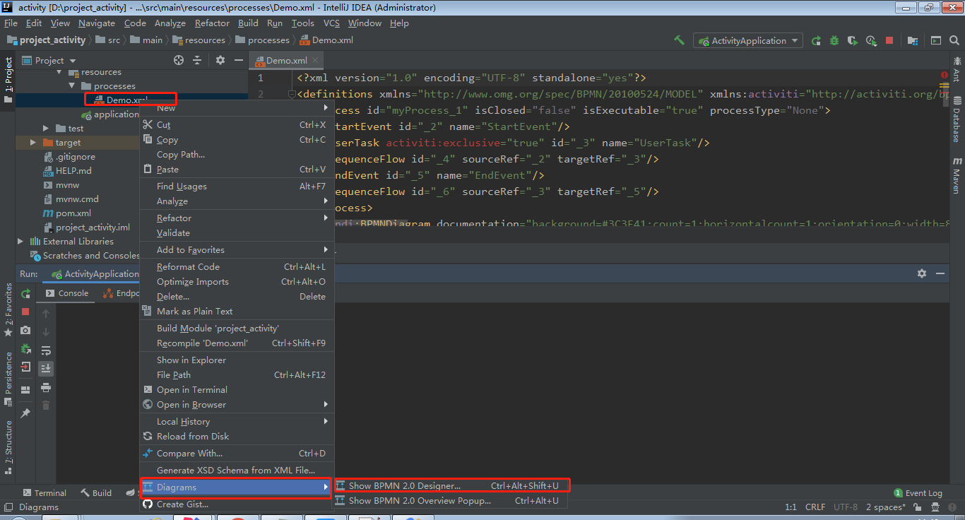 IDEA上SpringBoot2.x集成activiti7以及基本使用_springboot 使用activity7 基础类-CSDN博客