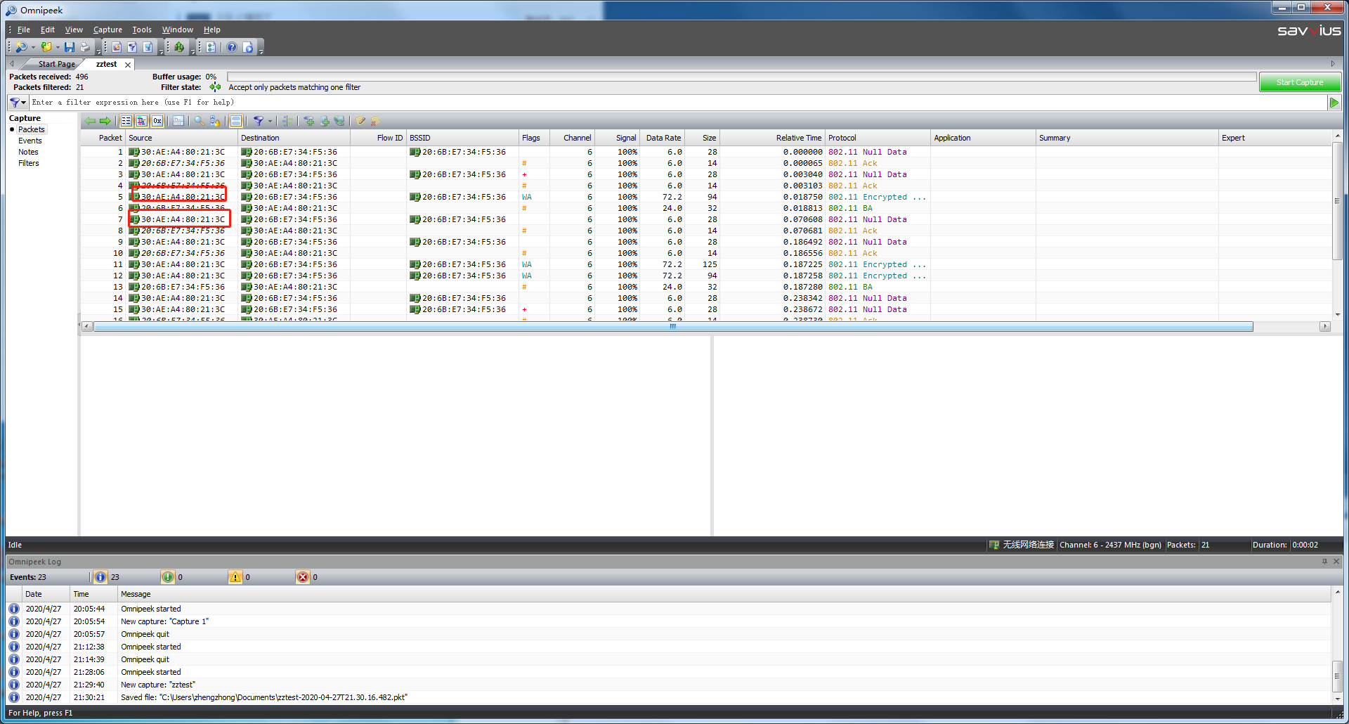 windows 下安装使用 Omnipeek v10.0.1 进行 Wi-Fi 抓包_omnipeek10 百度云-CSDN博客