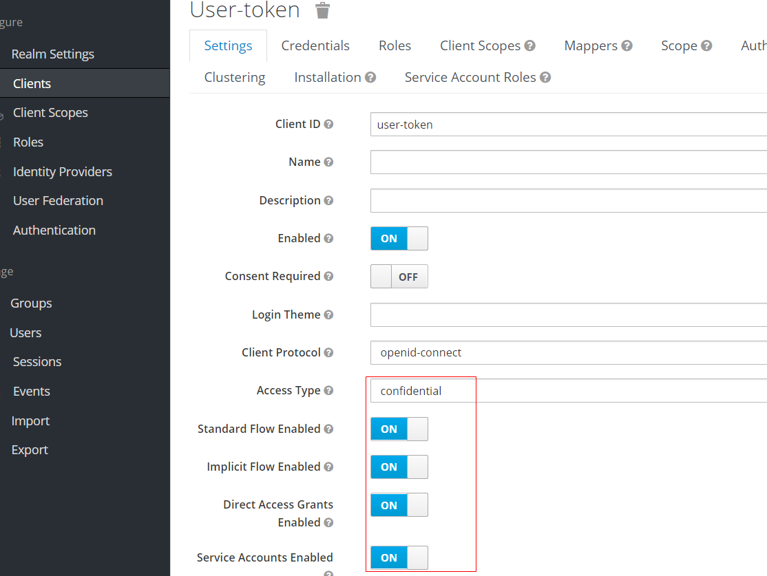 keycloak界面配置及认证流程详解_keycloak10打开客户端认证-CSDN博客