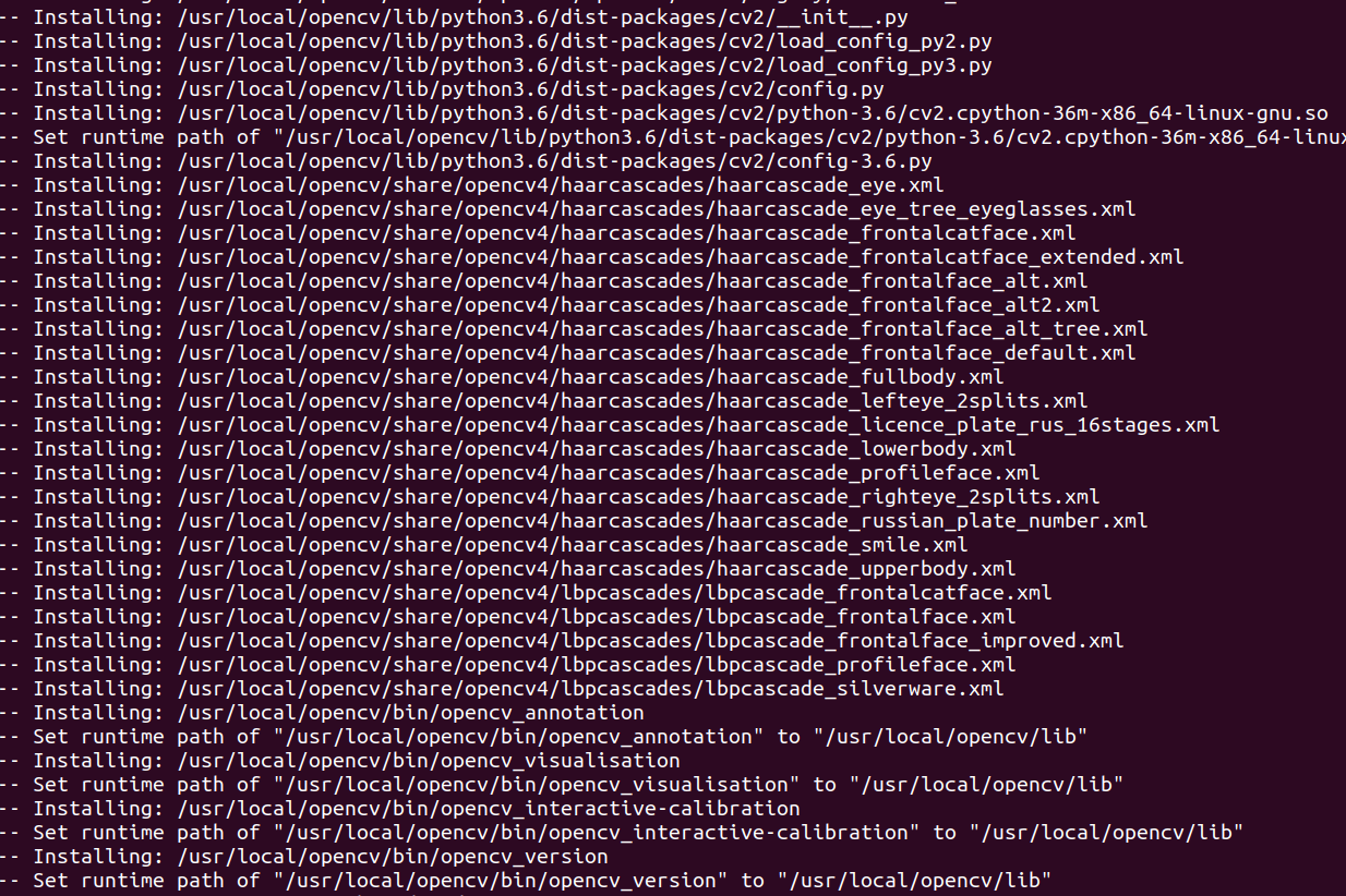 Ubuntu安装opencv4 Csdn博客