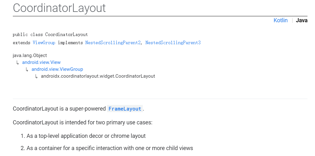 理解RecyclerView（七）—RecyclerView配合使用CoordinatorLayout及Behavior的嵌套滑动机制_coordinatorlayout ...