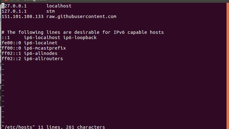 ros 中ERROR: cannot download default sources list from: https://raw.githubusercontent.com/ros ...