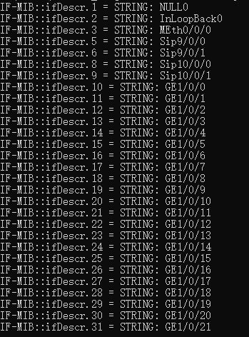 snmpwalk不能正常返回节点信息，OID节点号_no hostname specified. usage: snmpwalk ...