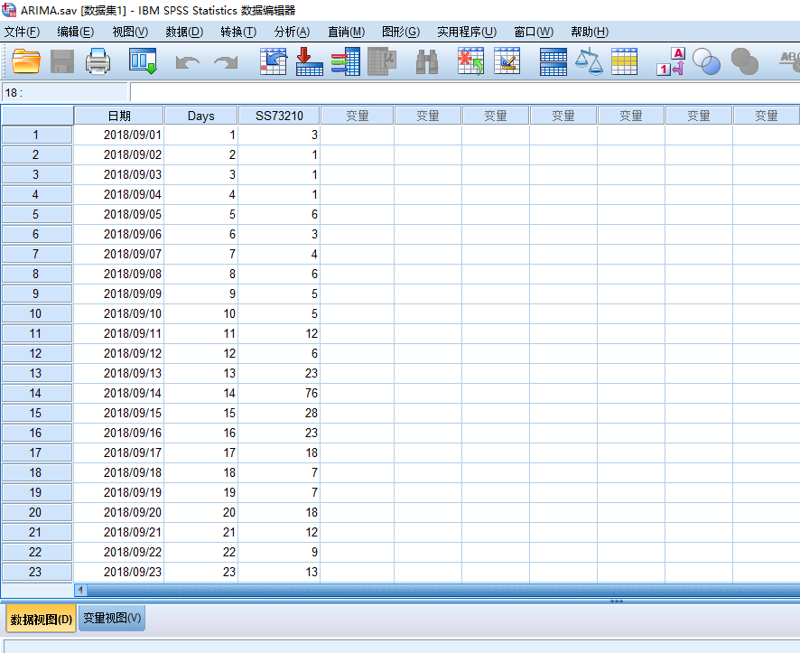 ARIMA模型 - [SPSS & Python]_arima模型的检验-CSDN博客