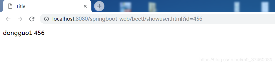 IDEA Springboot 整合 beetl 模板引擎_idea beetl-CSDN博客