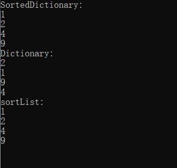 C#冷门系列之SortedDictionary、SortedList-CSDN博客