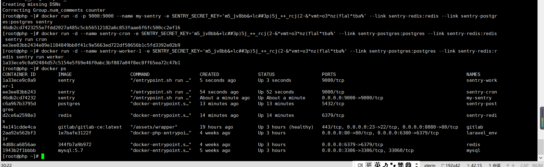 基于docker安装sentry_sentry 替换镜像源-CSDN博客