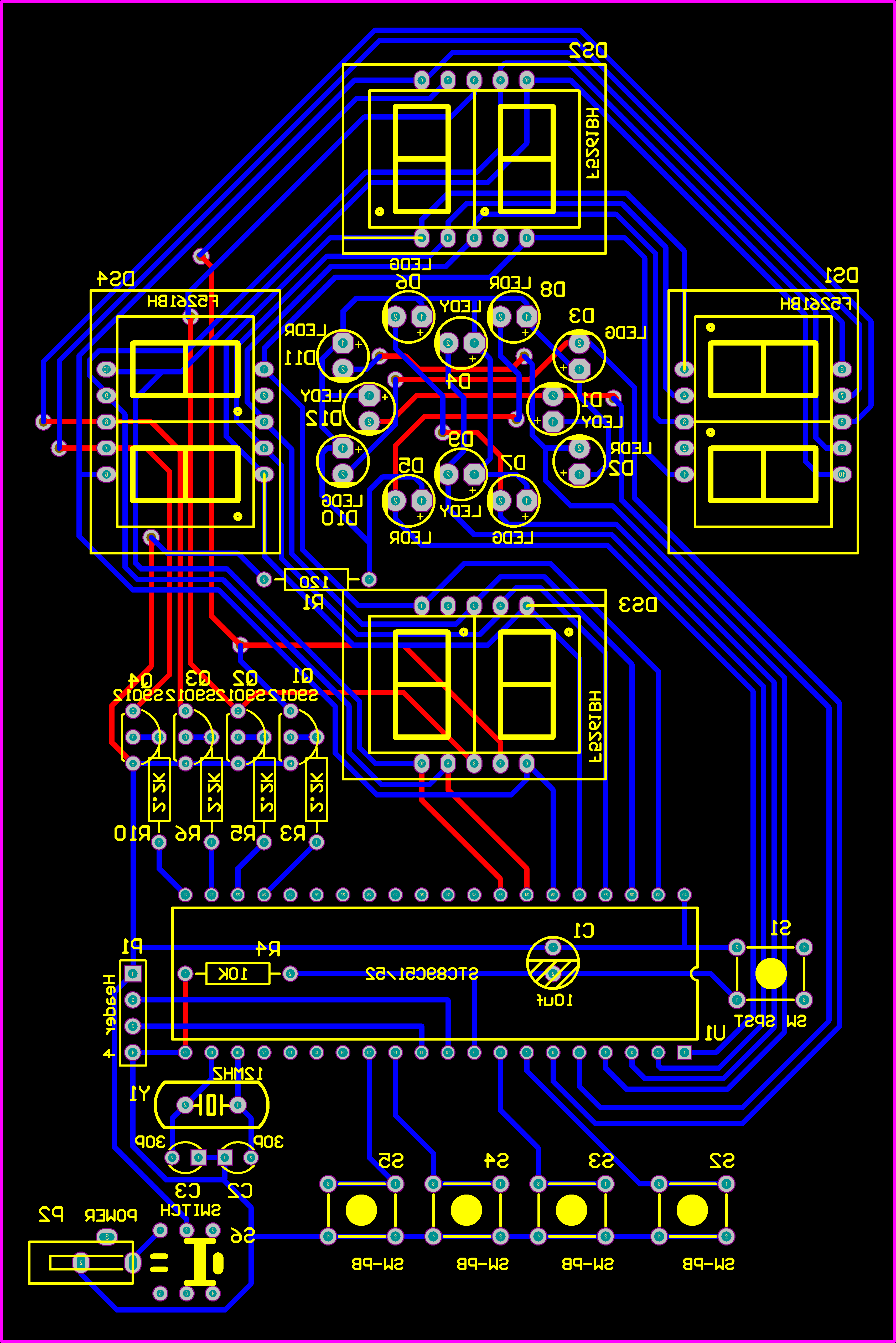 交通灯系统51单片机设计（附Proteus仿真、C程序、原理图及PCB、论文等全套资料）_51单片机交通灯电路设计csdn-CSDN博客