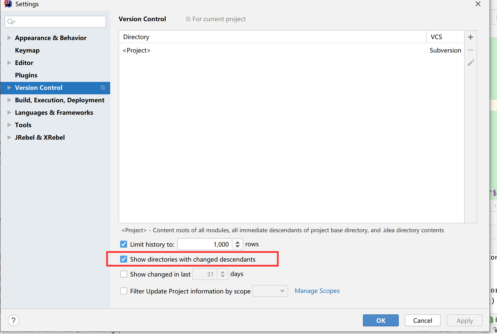 intellij idea svn After modifying the file, the folder path also turns blue - Programmer Sought
