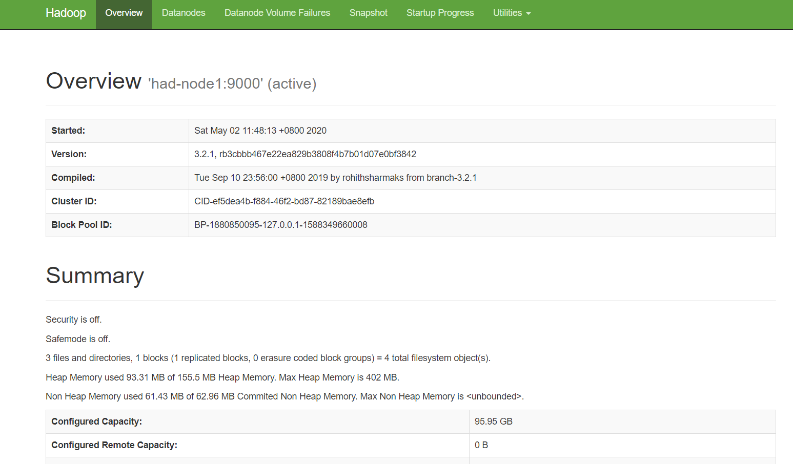 Hadoop【2】- web-ui访问Hadoop集群_hadoop的web ui咋进-CSDN博客