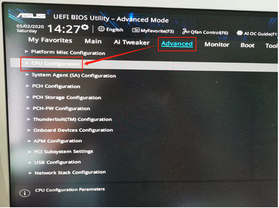 华硕主板BIOS设置虚拟化技（virtualization technology）_z390虚拟模式怎么设置-CSDN博客