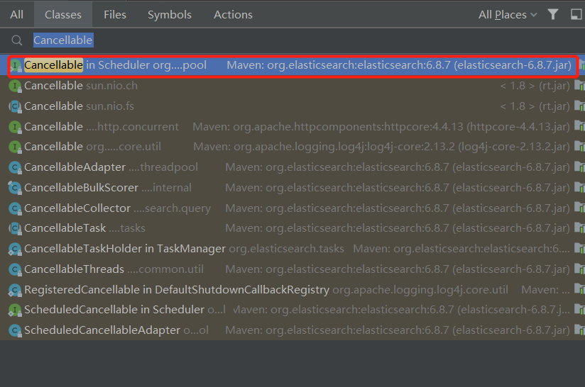 7.6.2版本ES报错：org.elasticsearch.client.Cancellable-CSDN博客