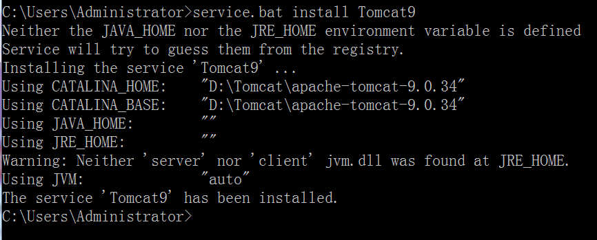 安装Tomcat9.0时遇到Windows无法正常启动服务的问题_tomcat9.0安装后无法启动-CSDN博客