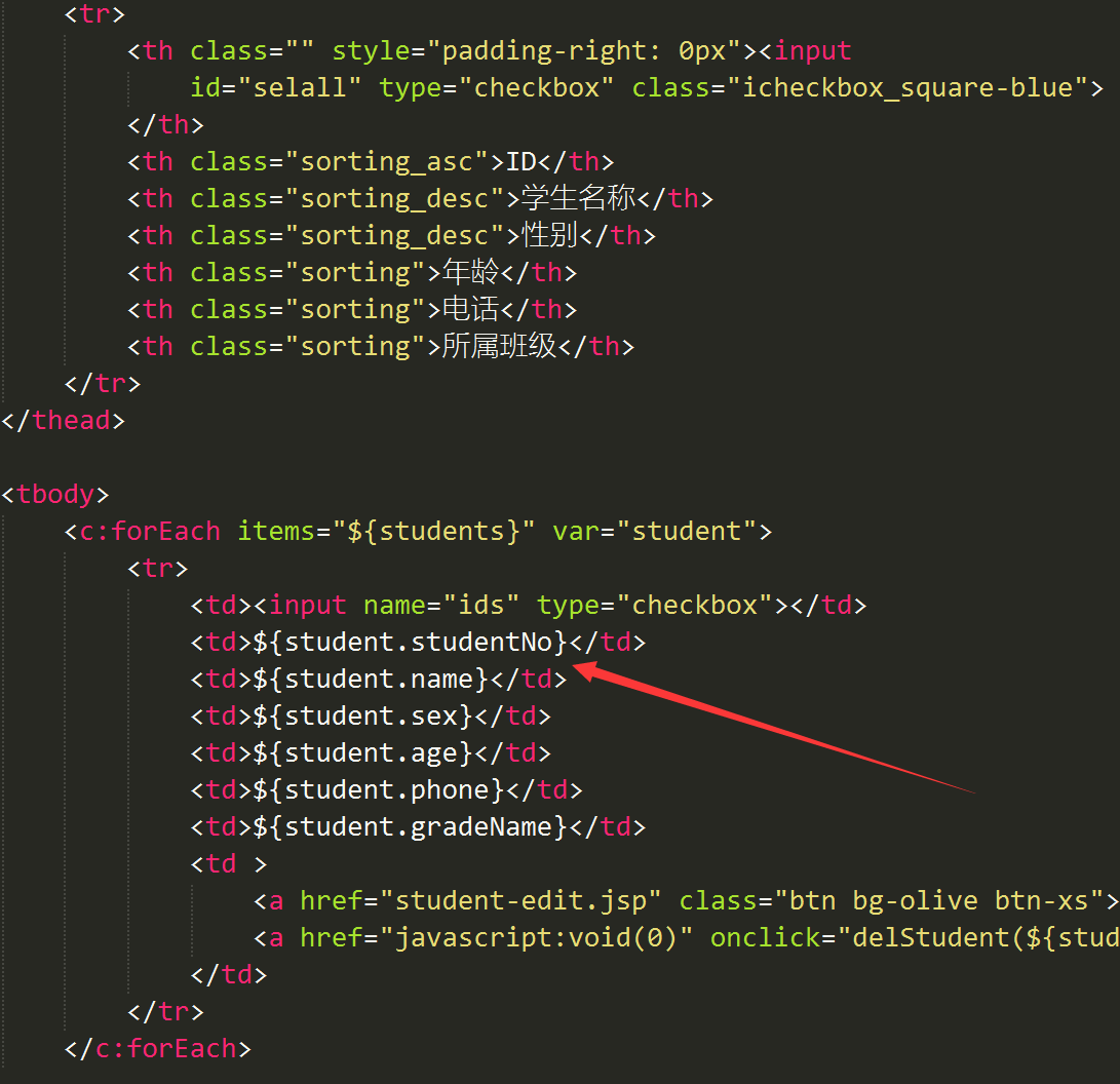 javax.el.PropertyNotFoundException: 类型XXX上找不到属性XXX的解决方案_javax.el.propertynotfoundexception: 类型 ...