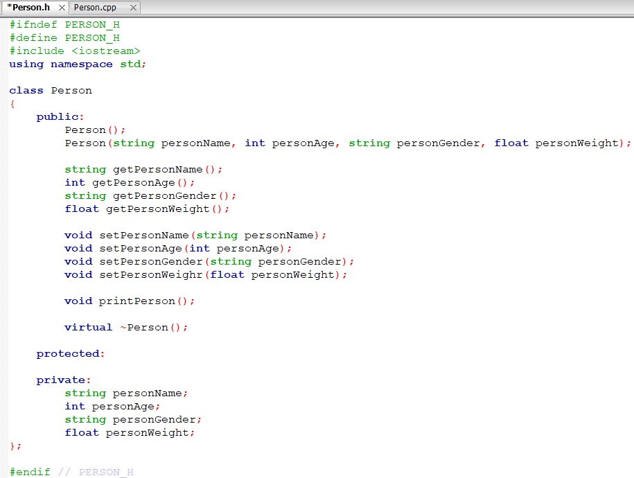 Create H Cpp File Under Codeblocks Programmer Sought