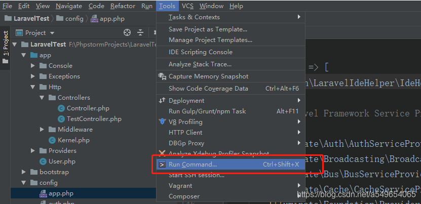 Phpstorm配置laravel环境phpstorm Laravel Csdn博客