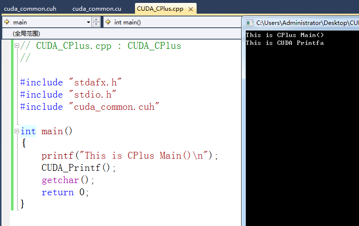 C与cuda混合编程使用dev Cuda Csdn博客