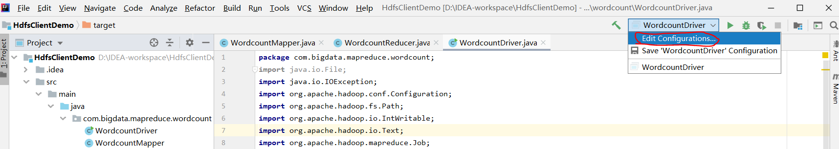 大数据Hadoop学习(4)-MapReduce经典案例-单词统计_hadoop-mapreduce-examples-CSDN博客