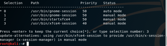 Kali Linux中安装Xfce的步骤2-2_kali 中文图形界面xfe-CSDN博客