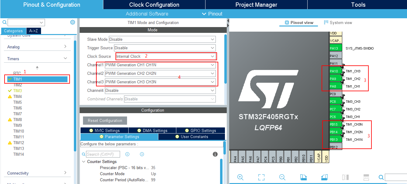 STM32CubeMX-电机控制2-电机相关配置部分-CSDN博客