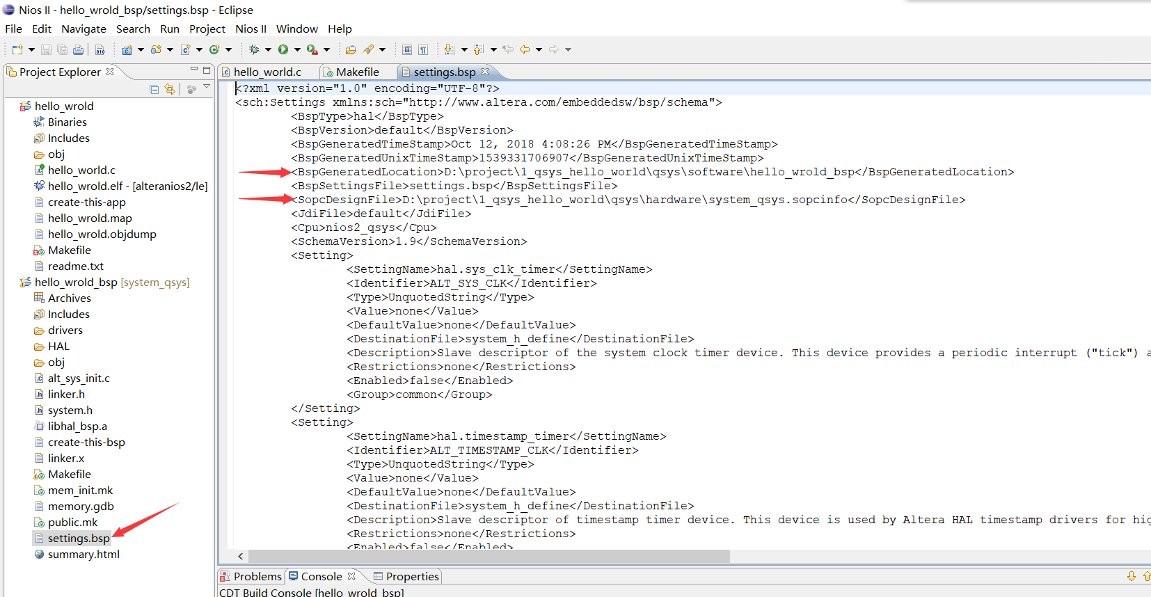 Nios II使用过程中遇到的一些问题2_error executing 'nios2-bsp-generate-files --bsp-di-CSDN博客