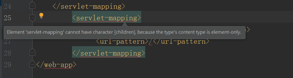 Element 'xxx' cannot have character[children] 错误解决方法_element 'parent' cannot have character ...