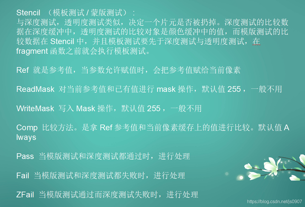Unity Shader Stencil(模板测试)的基本应用urp Shader Stencil Csdn博客 2276
