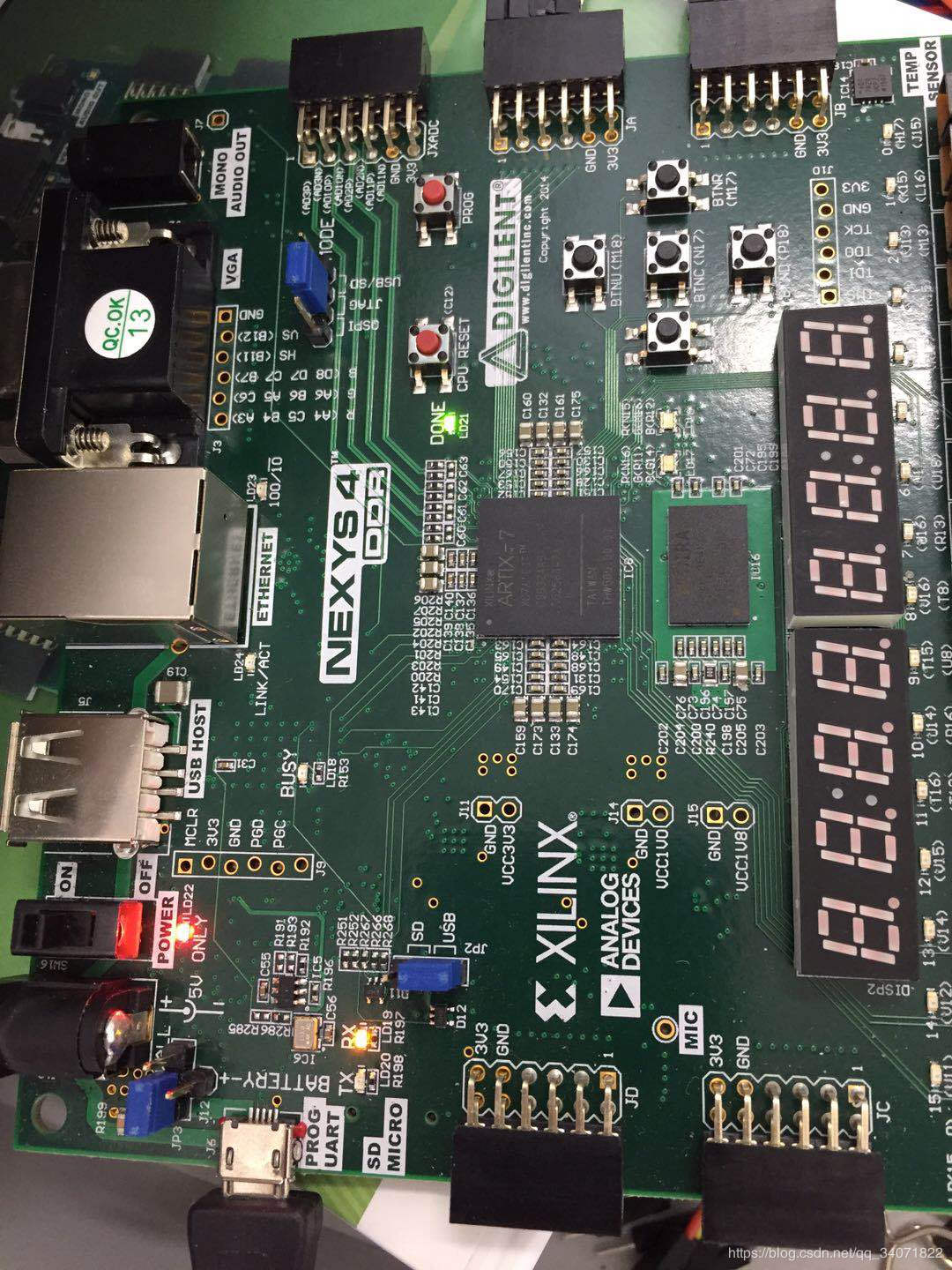 基于Nexys4DDR的UART实验_QQ_778132974的博客-CSDN博客