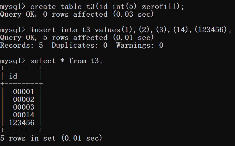 1 7 Mysql支持的数值类型（整数类型） Samllint Csdn博客