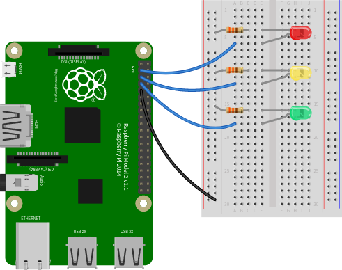 饺子的 gpiozero 笔记 - 2 基本示例_from gpiozero import distancesensor-CSDN博客