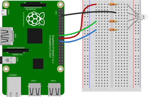 饺子的 gpiozero 笔记 - 2 基本示例_from gpiozero import distancesensor-CSDN博客