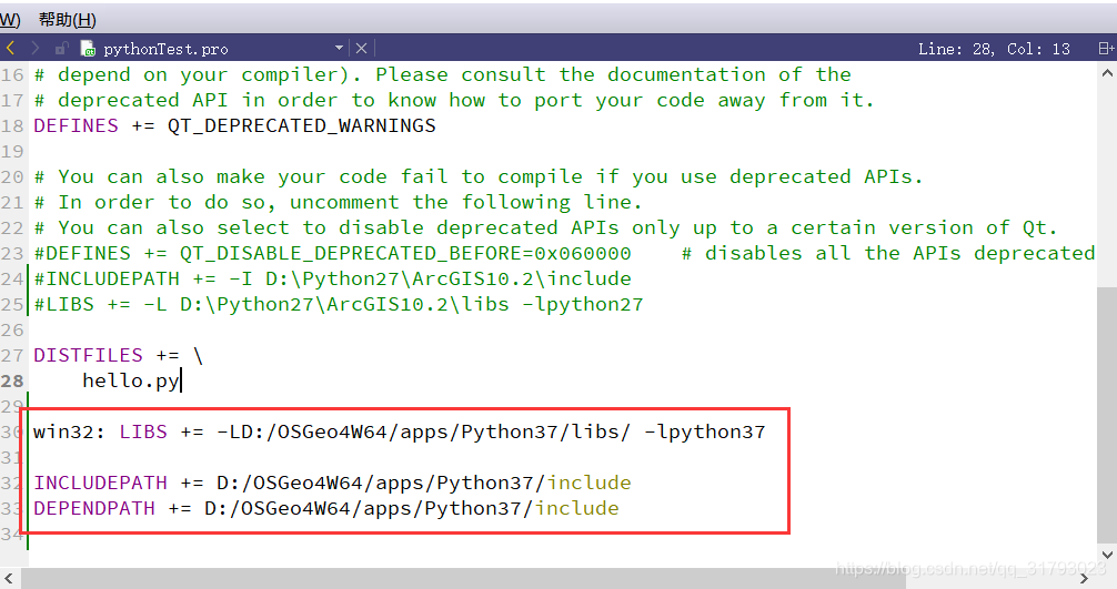 Qt Creator与qtvs2015调用python代码的实现qtcreator Fatal Python Error Initfsencoding Unab Csdn博客