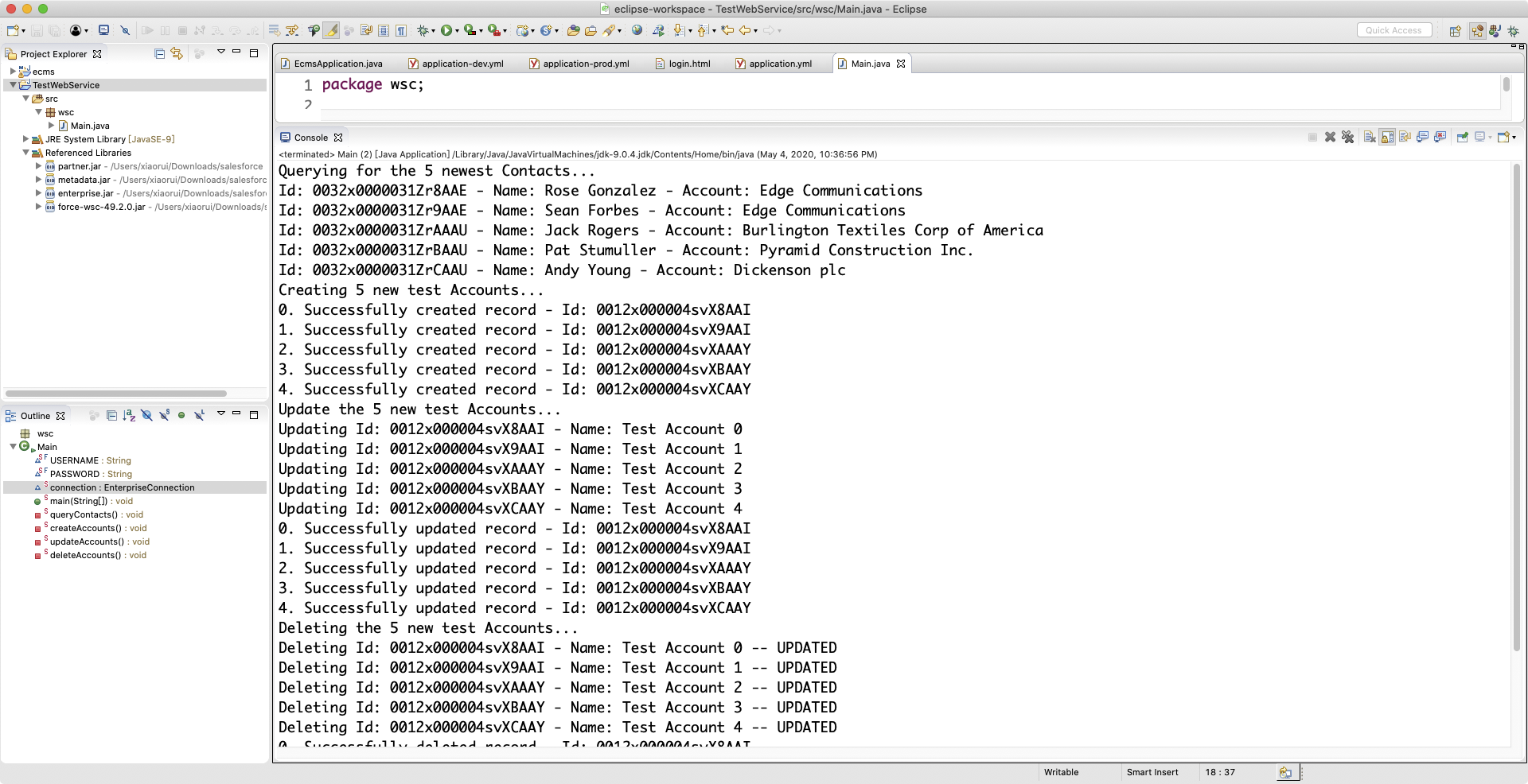 最实用的java调用salesforce中的webservice接口_对接salesforce 教程-CSDN博客